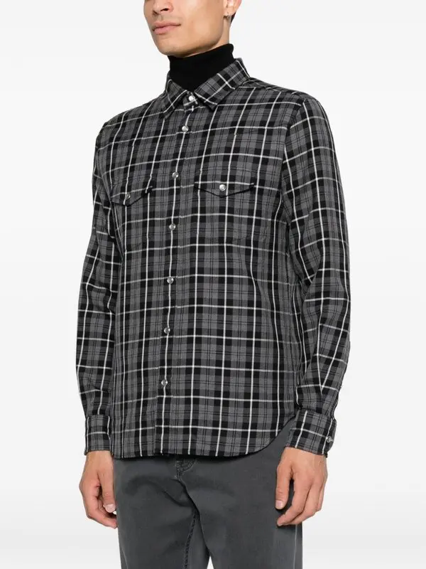 TOM FORD Checked Cotton Shirt