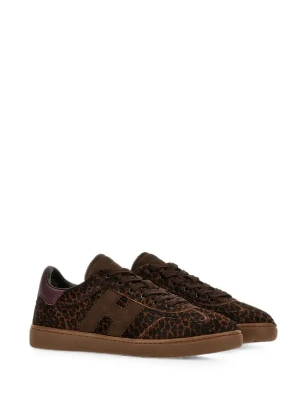 Hogan Cool Leather Sneakers - Brown