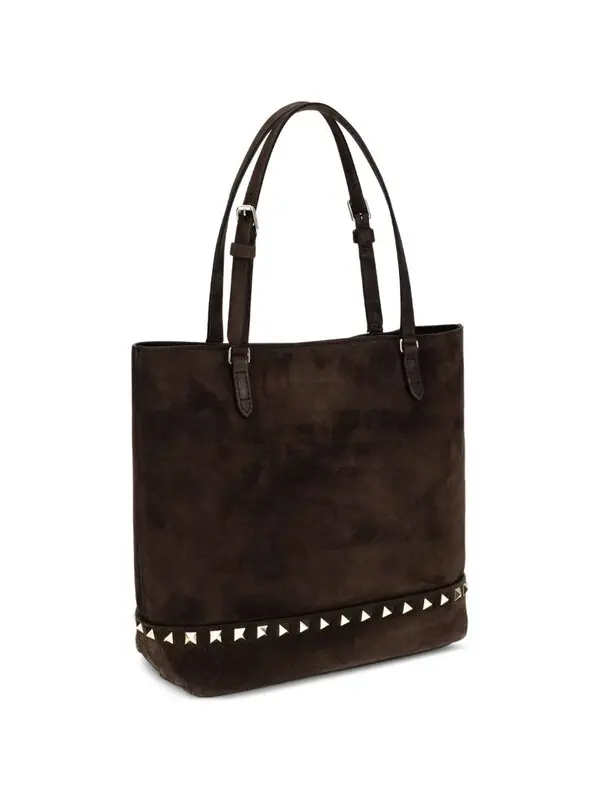 Valentino Garavani Rockstud Small Leather Tote Bag