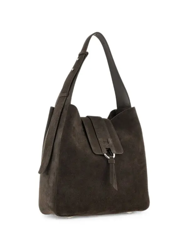 Hogan Trend Leather Hobo Bag