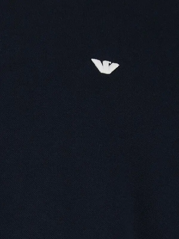 Emporio Armani Logo Cotton Polo Shirt