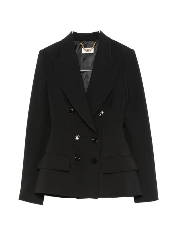 Elisabetta Franchi Double Breasted Jacket