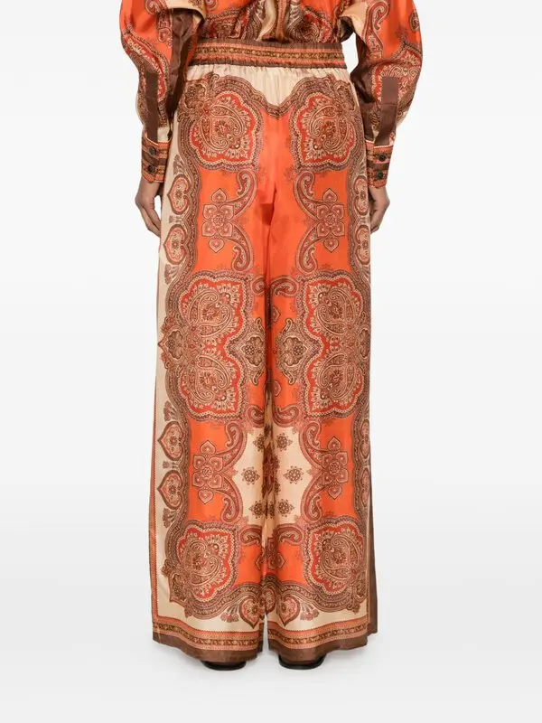 Zimmermann Mahon Silk Trousers