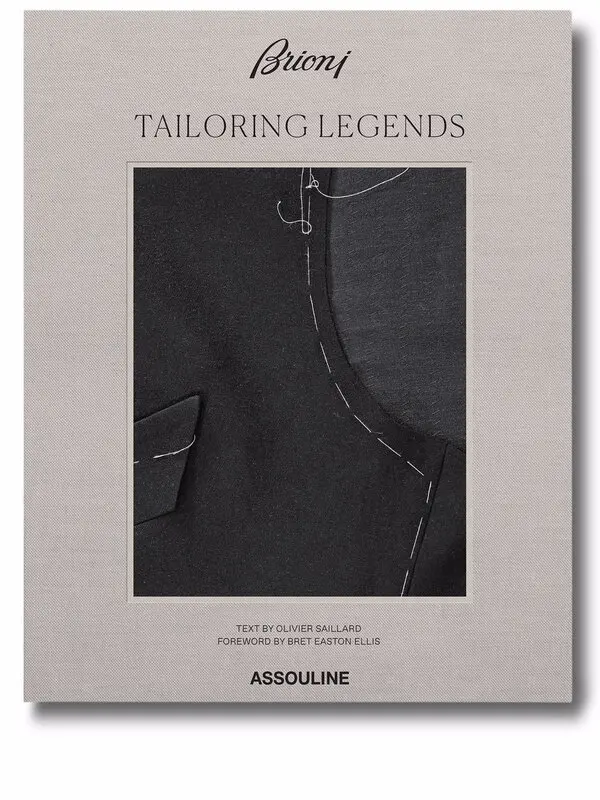 Assouline Brioni: Tailoring Legends Book - Grey