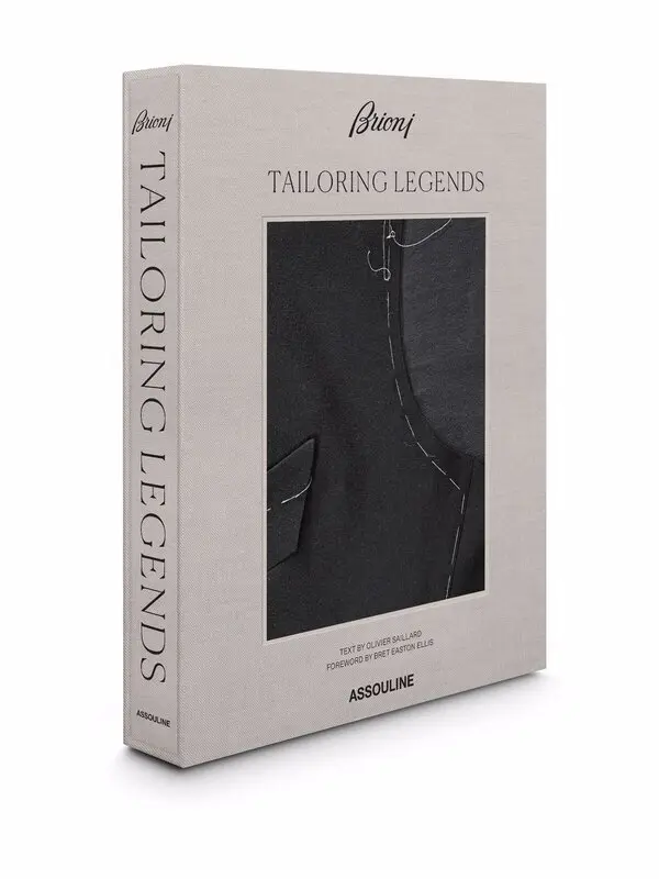 Assouline Brioni: Tailoring Legends Book - Grey
