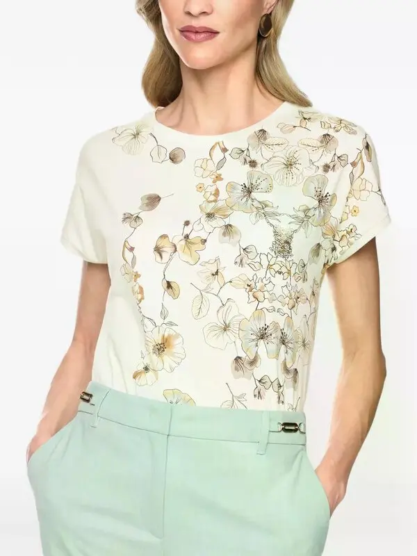 MARCCAIN Floral-print T-shirt
