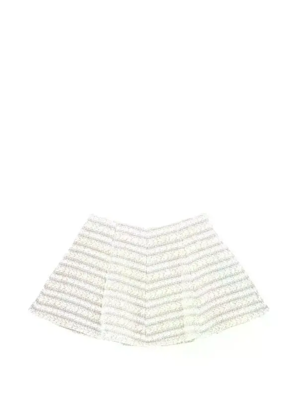 THELAURENT Tweed Flared Mini Skirt