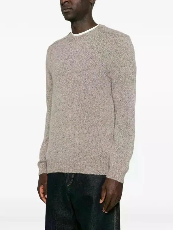 SCAGLIONE Marl-knit Crew-neck Sweater
