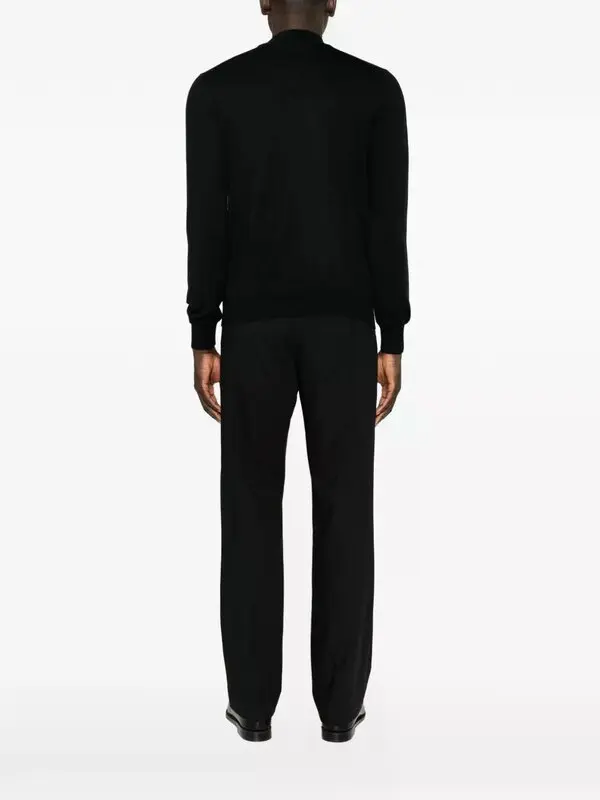 Tagliatore High-neck Fine-knit Sweater