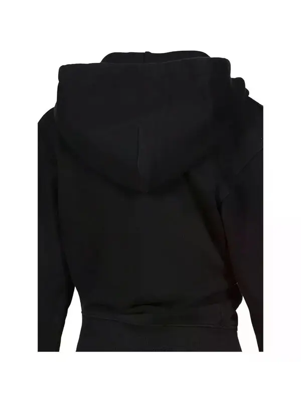 Vaquera Logo-print Twisted Hoodie