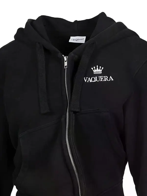 Vaquera Logo-print Twisted Hoodie