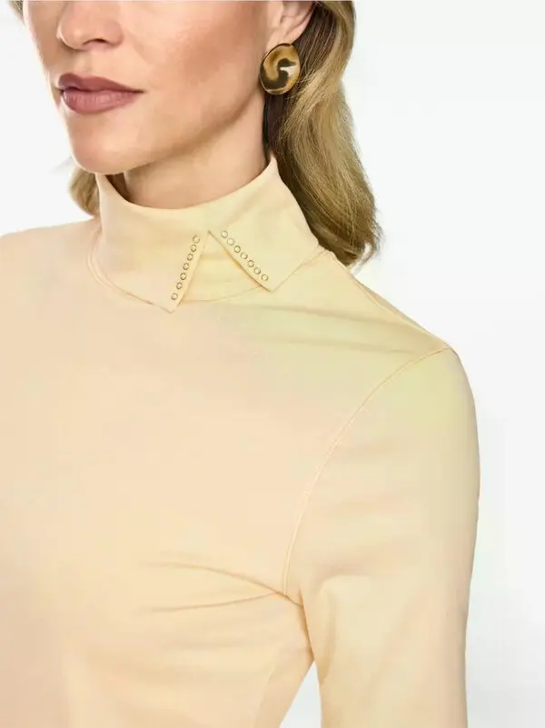 MARCCAIN Embellished High-neck Top