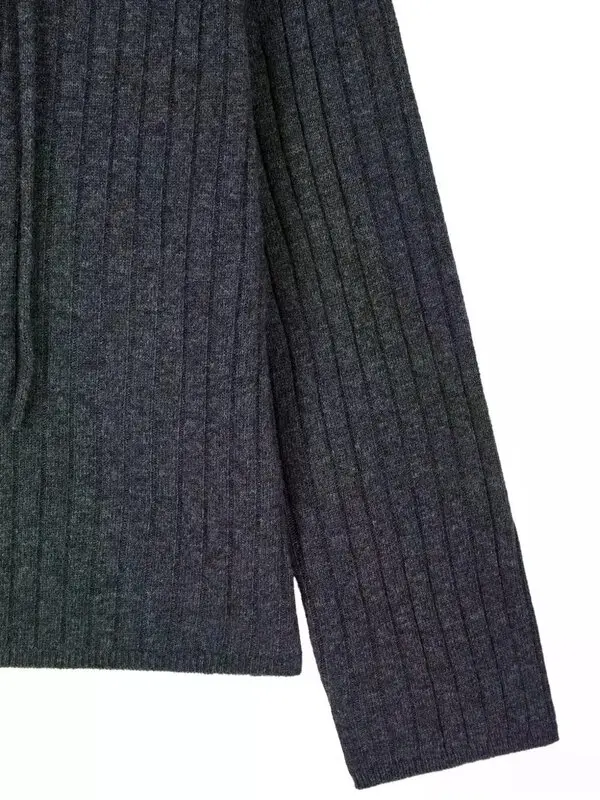 STUDIO TOMBOY Ribbed-knit Hoodie