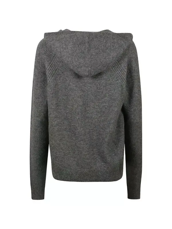 SA SU PHI Raglan-sleeve V-neck Sweater