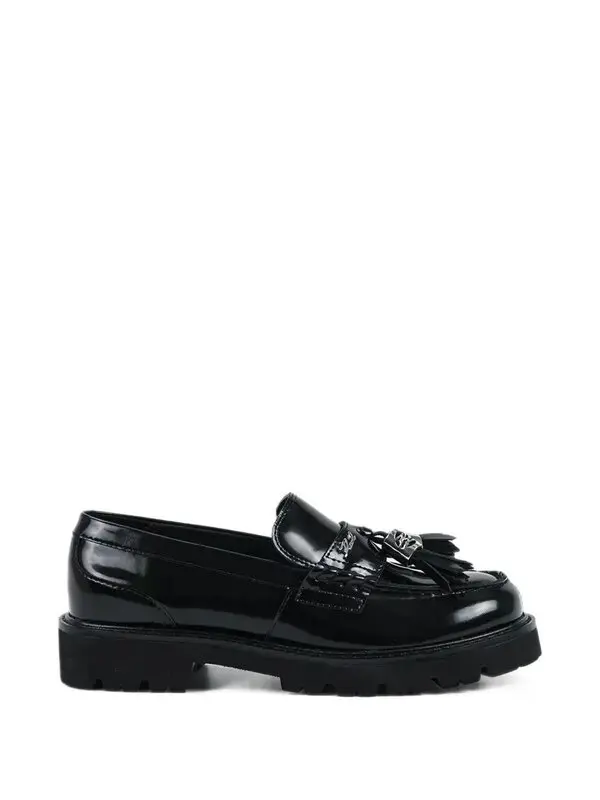 Karl Lagerfeld Tassel-detail Lug-sole Loafers