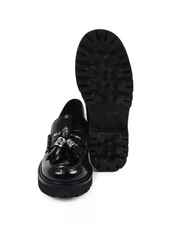 Karl Lagerfeld Tassel-detail Lug-sole Loafers
