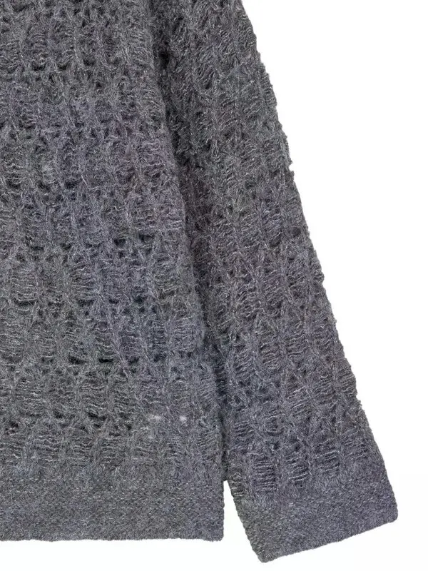 STUDIO TOMBOY Fishnet-knit Sweater