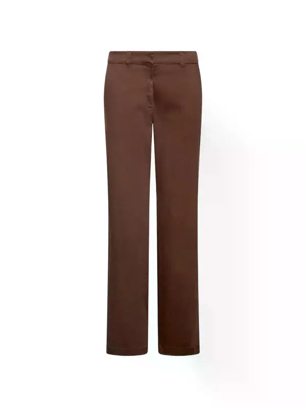 Marella Monochrome Trousers - Brown