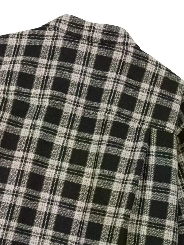 STUDIO TOMBOY Layered-style Check-pattern Shirt