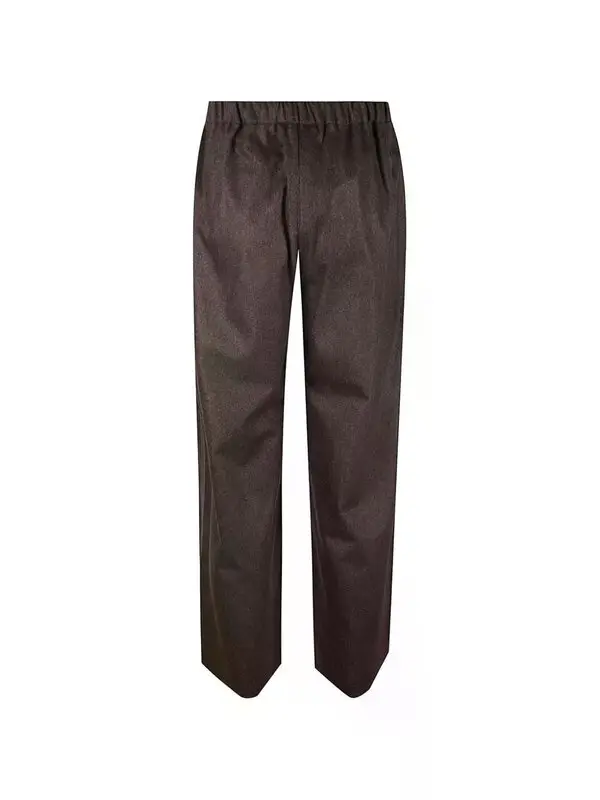 Max Mara Drawstring-waist Straight-leg Trousers