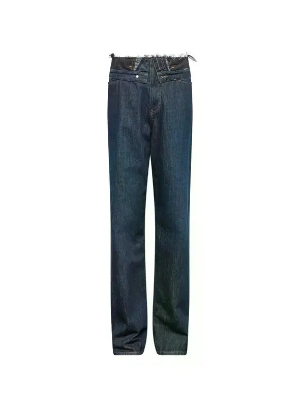 MAISON MARGIELA Raw-edge Straight-leg Jeans