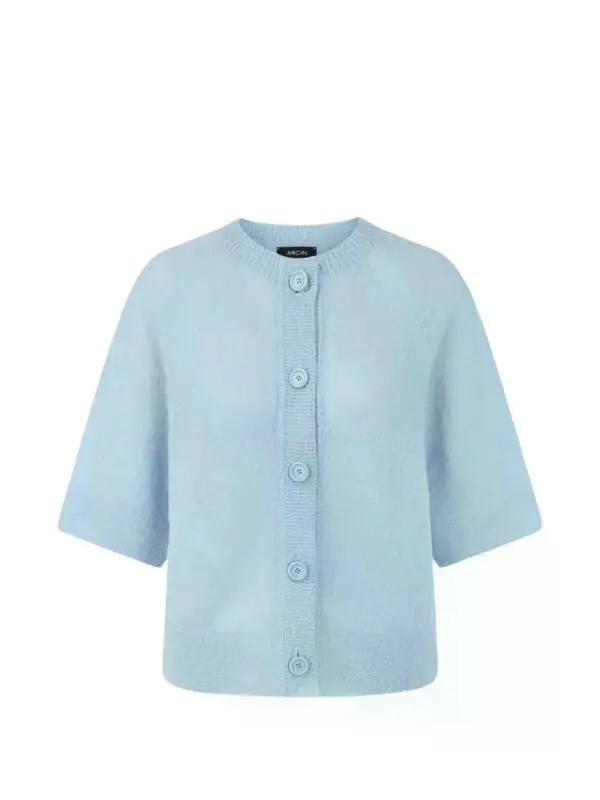 MARCCAIN Short-sleeve Button-fastening Cardigan