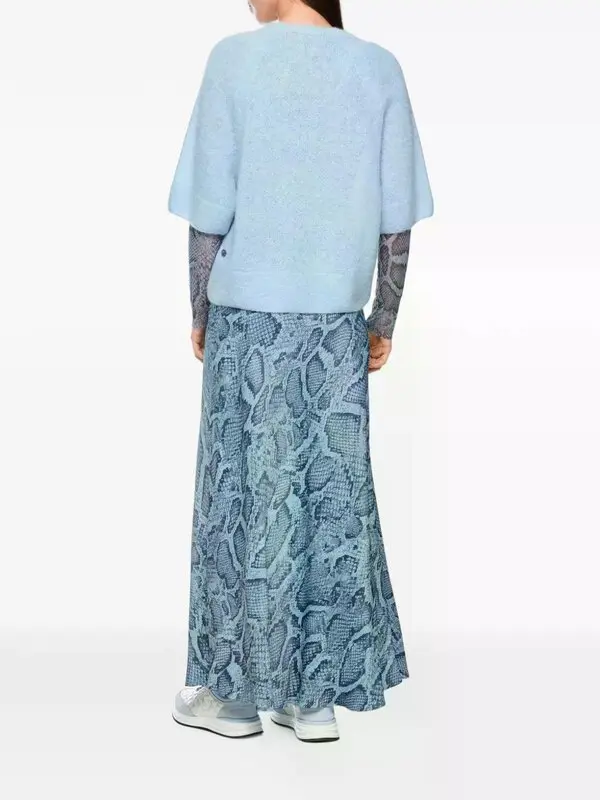 MARCCAIN Short-sleeve Button-fastening Cardigan