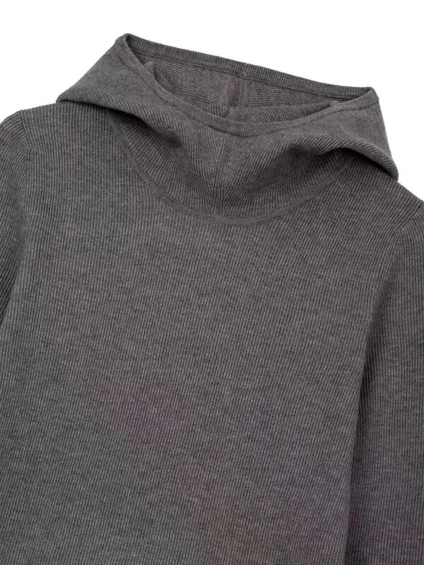 STUDIO TOMBOY Ribbed-knit Hoodie
