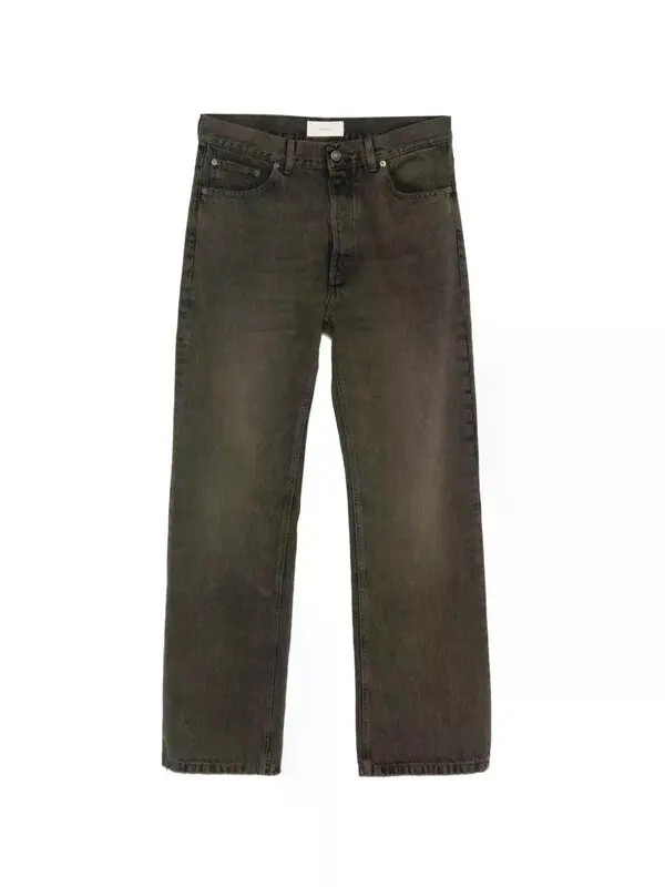 JEANERICA Faded Straight-leg Jeans
