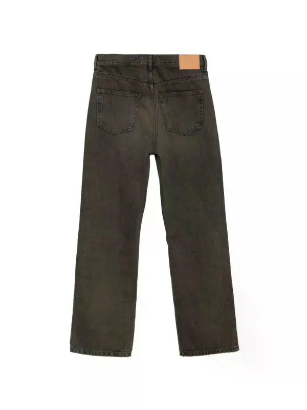 JEANERICA Faded Straight-leg Jeans