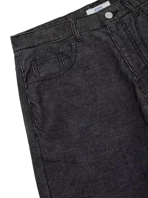 STUDIO TOMBOY Corduroy Straight-leg Trousers