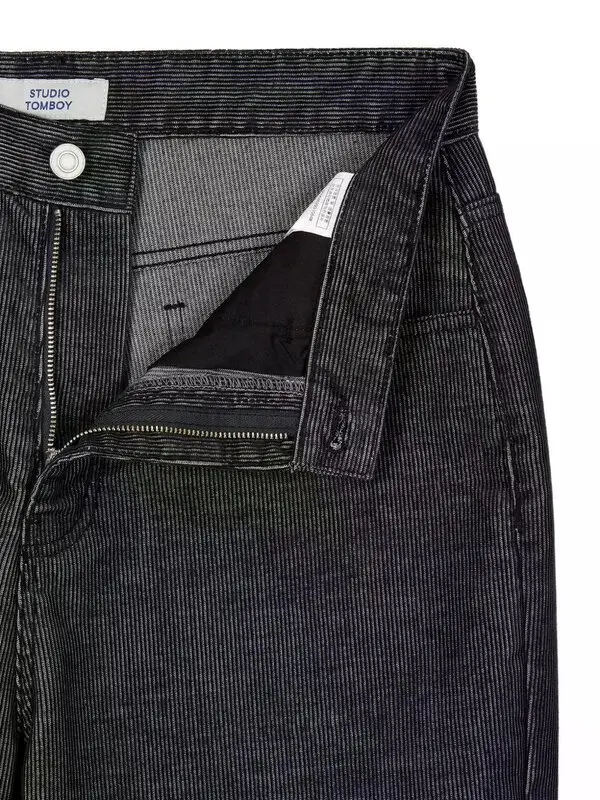 STUDIO TOMBOY Corduroy Straight-leg Trousers