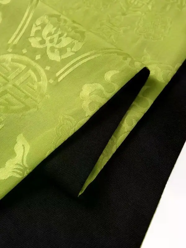 Shanghai Tang Two-faced Jacquard-woven Silk Scarf