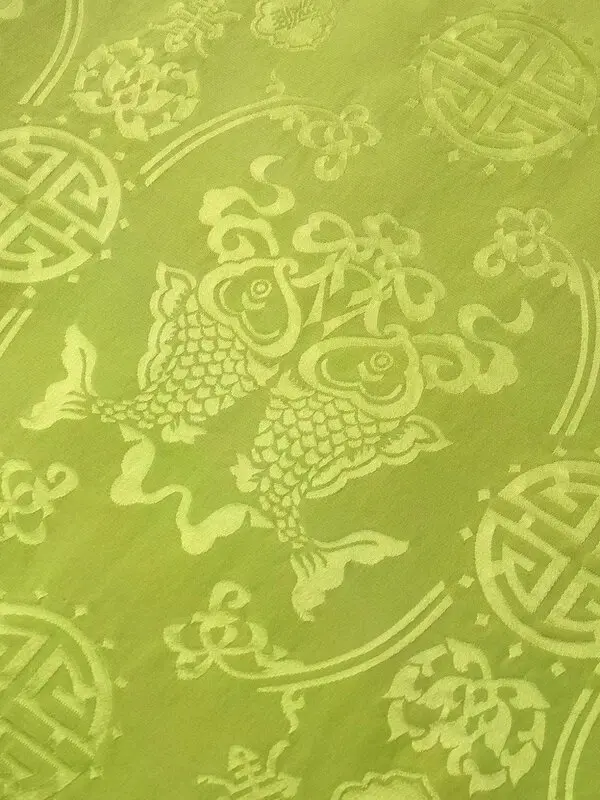 Shanghai Tang Two-faced Jacquard-woven Silk Scarf