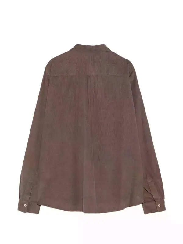Marc O'polo Corduroy Long-sleeve Shirt - Grey