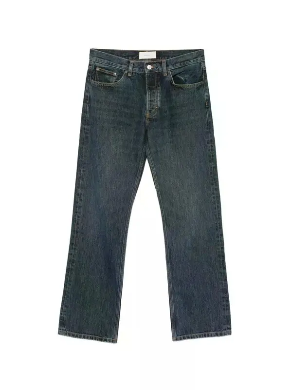 JEANERICA Washed Straight-leg Jeans