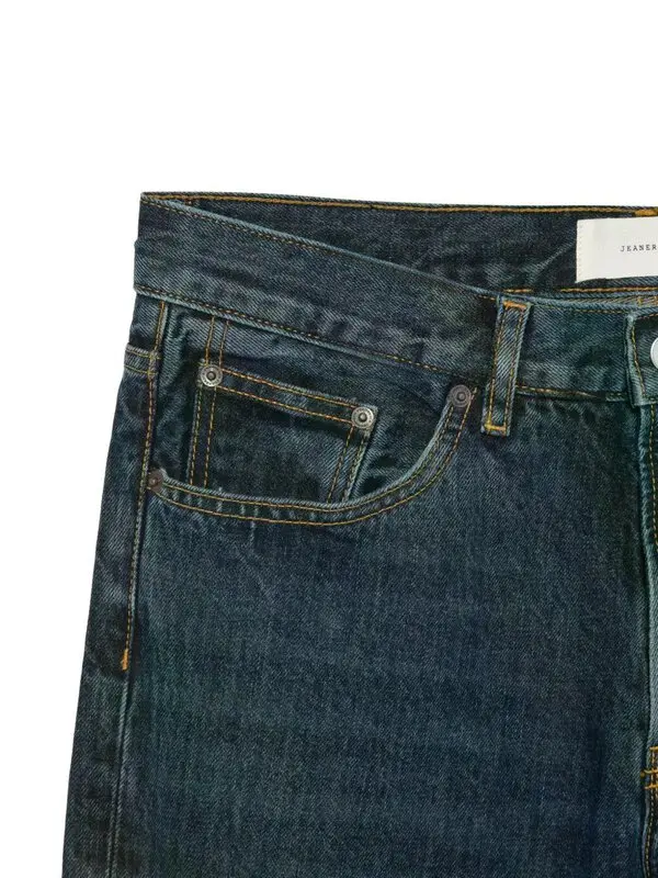 JEANERICA Washed Straight-leg Jeans