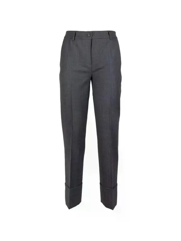 VIA MASINI 80 Turn-up Cuff Trousers