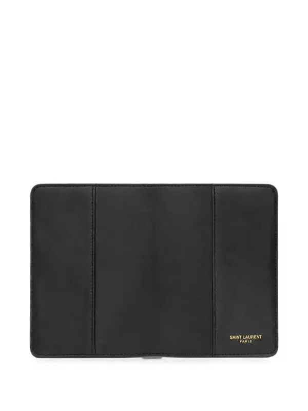 Saint Laurent Jamie Quilted Leather Passaport Case
