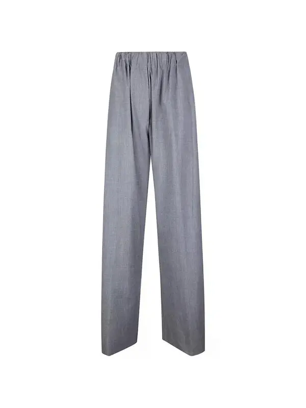 THELATEST Elasticated Wide-leg Trousers