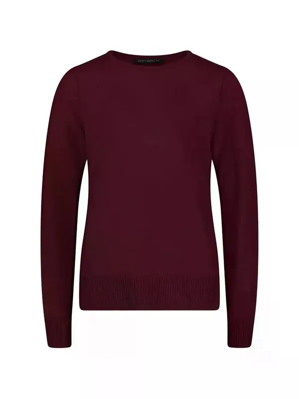 BETTY BARCLAY Fine-knit Cashmere Sweater - Red