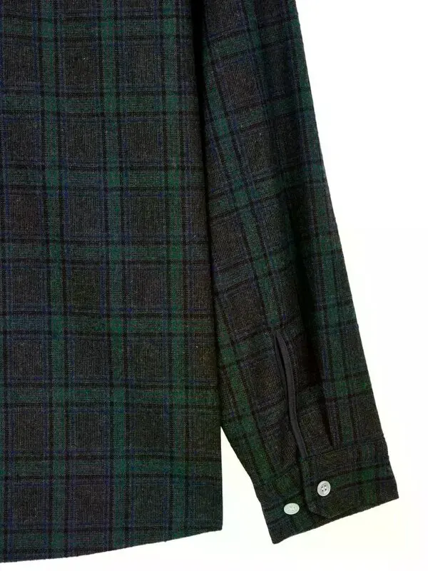 STUDIO TOMBOY Check-pattern Button-down Shirt