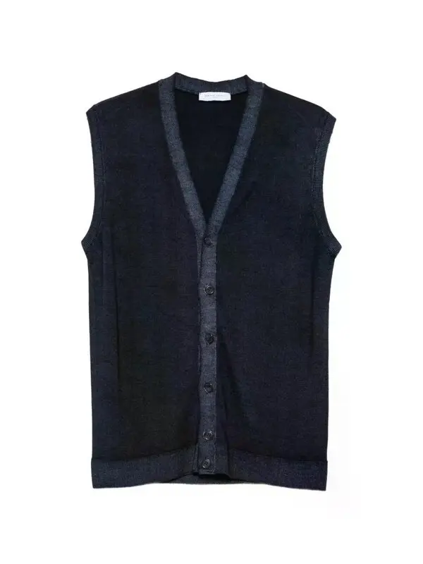 DANIELE FIESOLI V-neck Button-up Vest