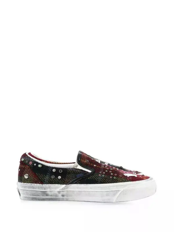 VANS Harris Tweed® Slip-on Sneakers - Red