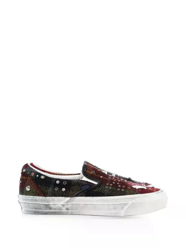 VANS Harris Tweed® Slip-on Sneakers - Red