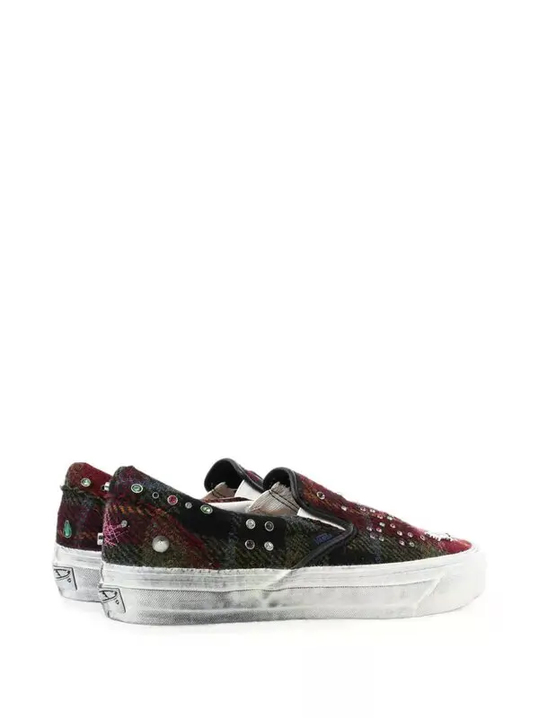 VANS Harris Tweed® Slip-on Sneakers - Red