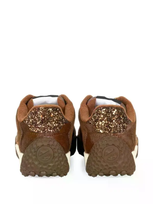 NO NAME Kate Glitter-detail Suede Sneakers