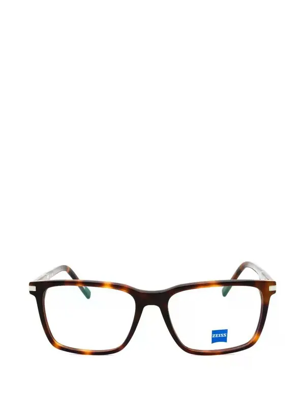 ZEISS Tortoiseshell-effect Rectangle-frame Glasses