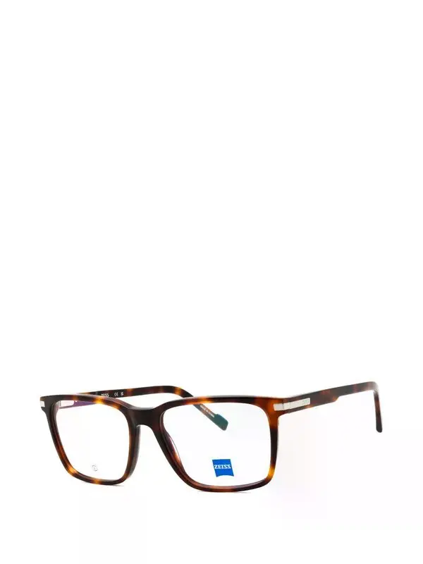 ZEISS Tortoiseshell-effect Rectangle-frame Glasses