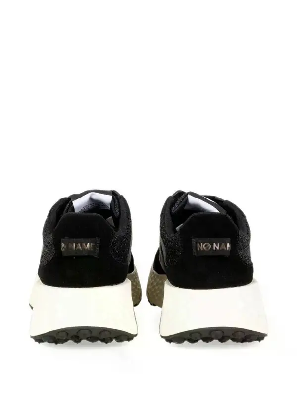 NO NAME Carter Glitter-detail Logo-patch Sneakers